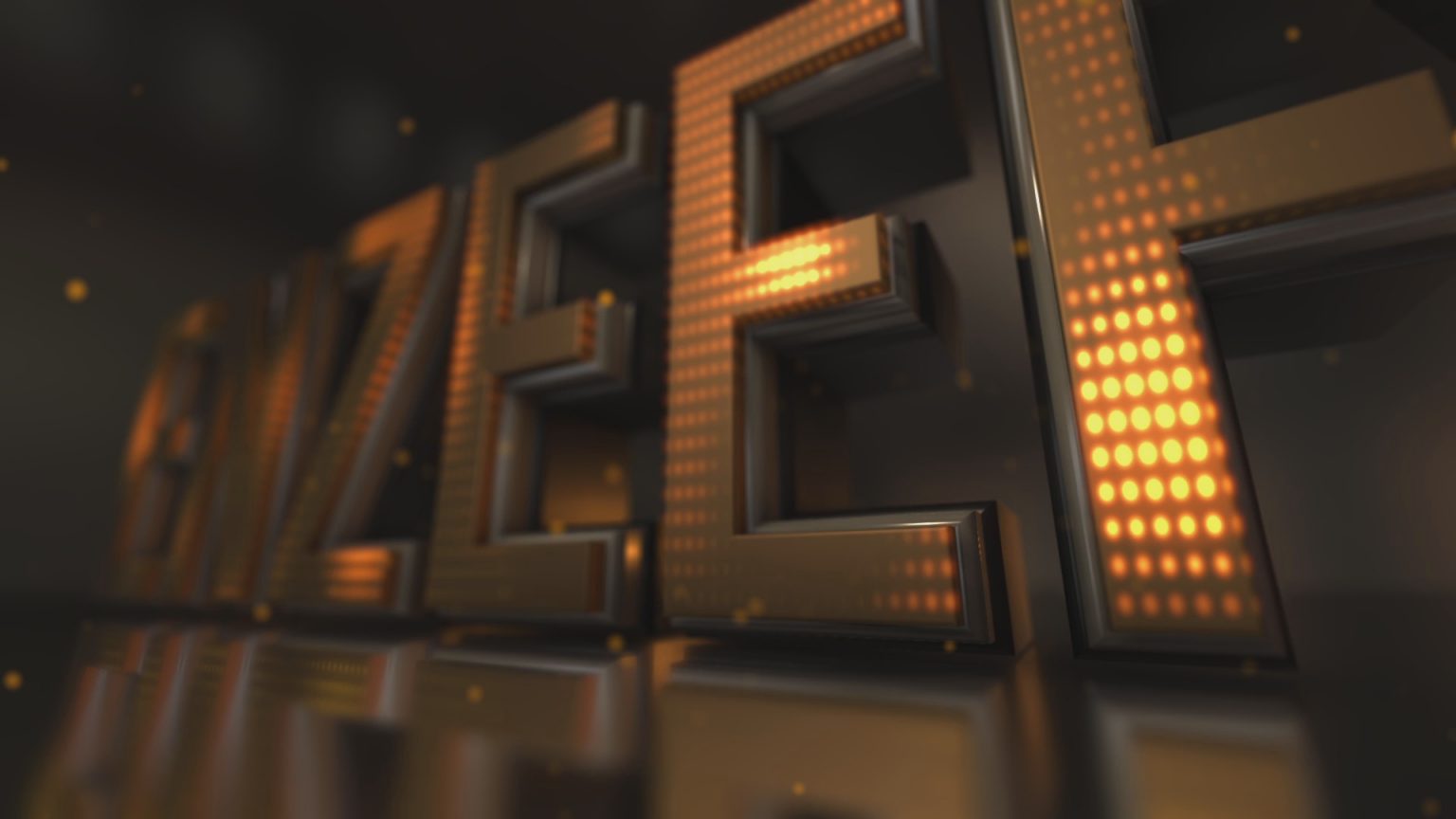 #365 3D LED Gold Text-Logo Reveal for After Effects – EnzeeFX