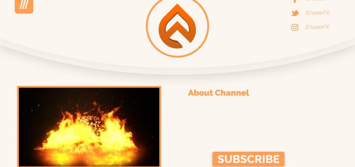Endscreen/Outro Templates – EnzeeFX