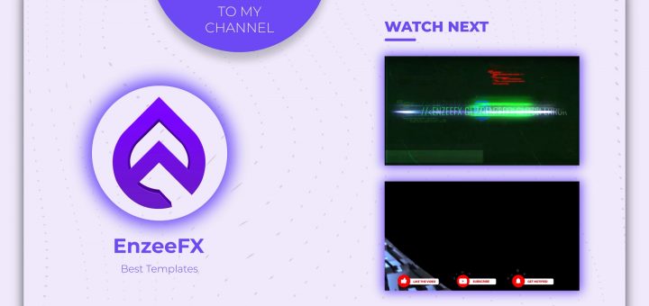 Endscreen/Outro Templates – EnzeeFX