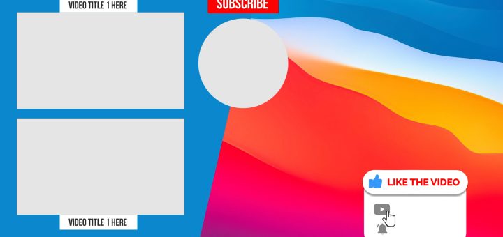 Endscreen/Outro Templates – EnzeeFX