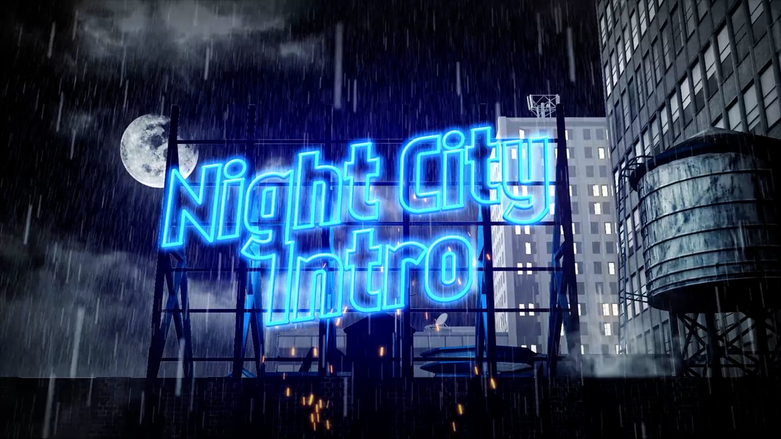 Night City Intro Template – EnzeeFX