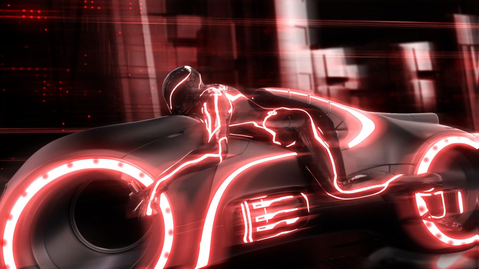 Futuristic Neon Bike Logo Reveal – EnzeeFX