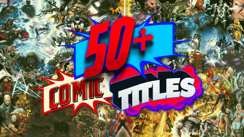 50+ Comic Titles – EnzeeFX