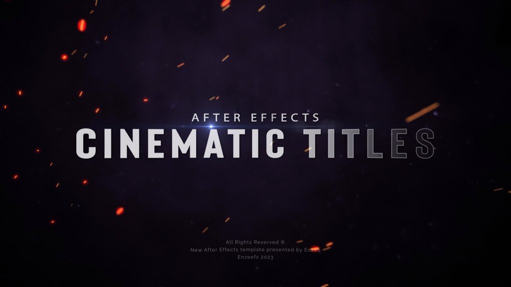 Cinematic Trailer Titles – EnzeeFX