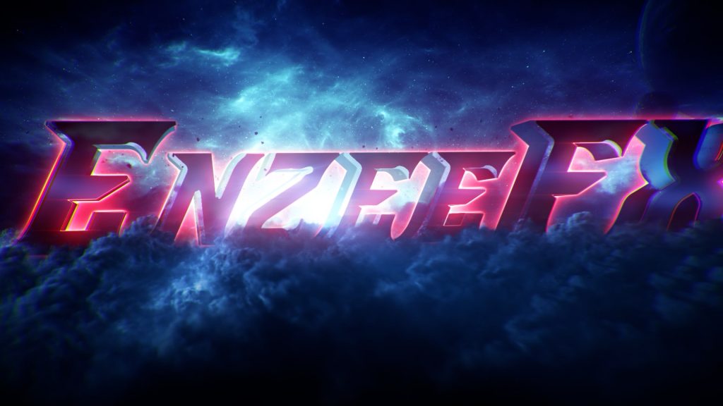 Elegant Space 3D Logo Reveal – EnzeeFX
