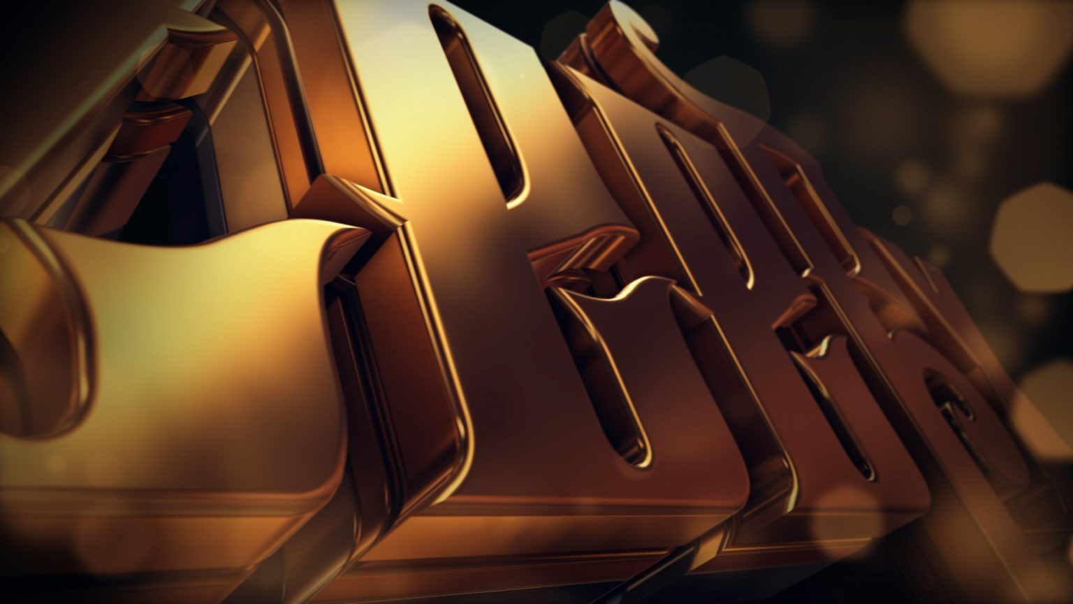 3D Gold Logo Reveal – EnzeeFX
