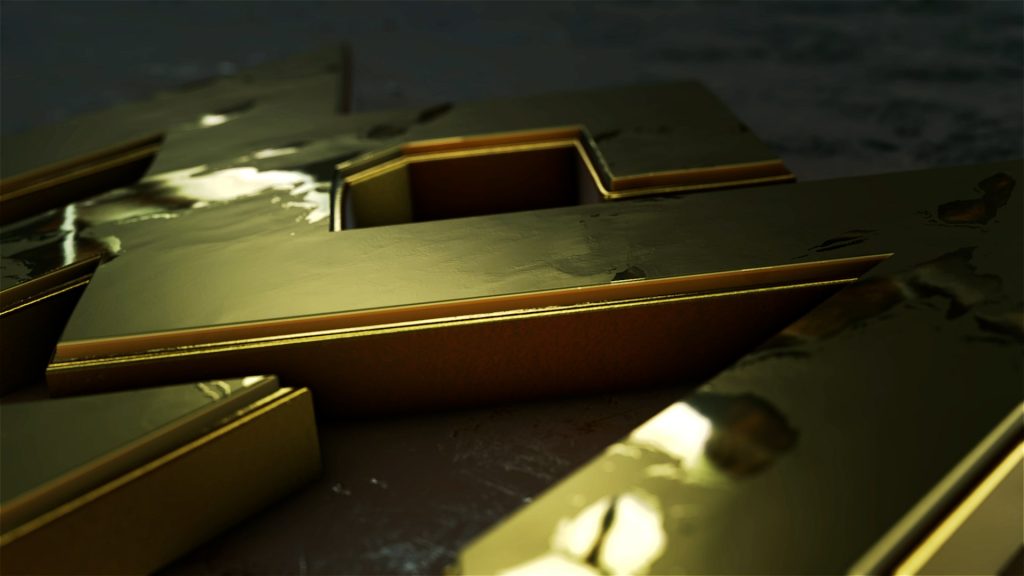 3D Gold Logo Reveal – EnzeeFX