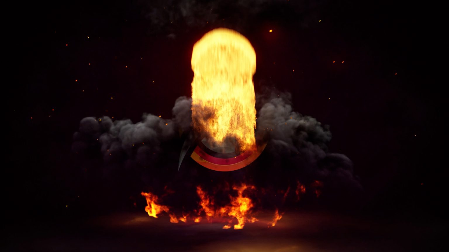Fire Logo Reveal Intro – EnzeeFX