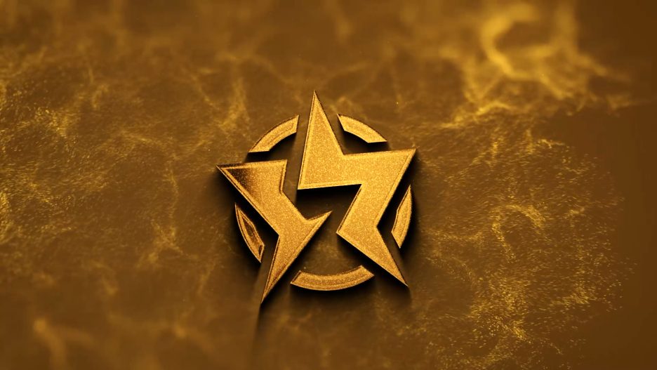 Gold Dust Logo Reveal Intro – Elegant & Cinematic Branding Animation ...